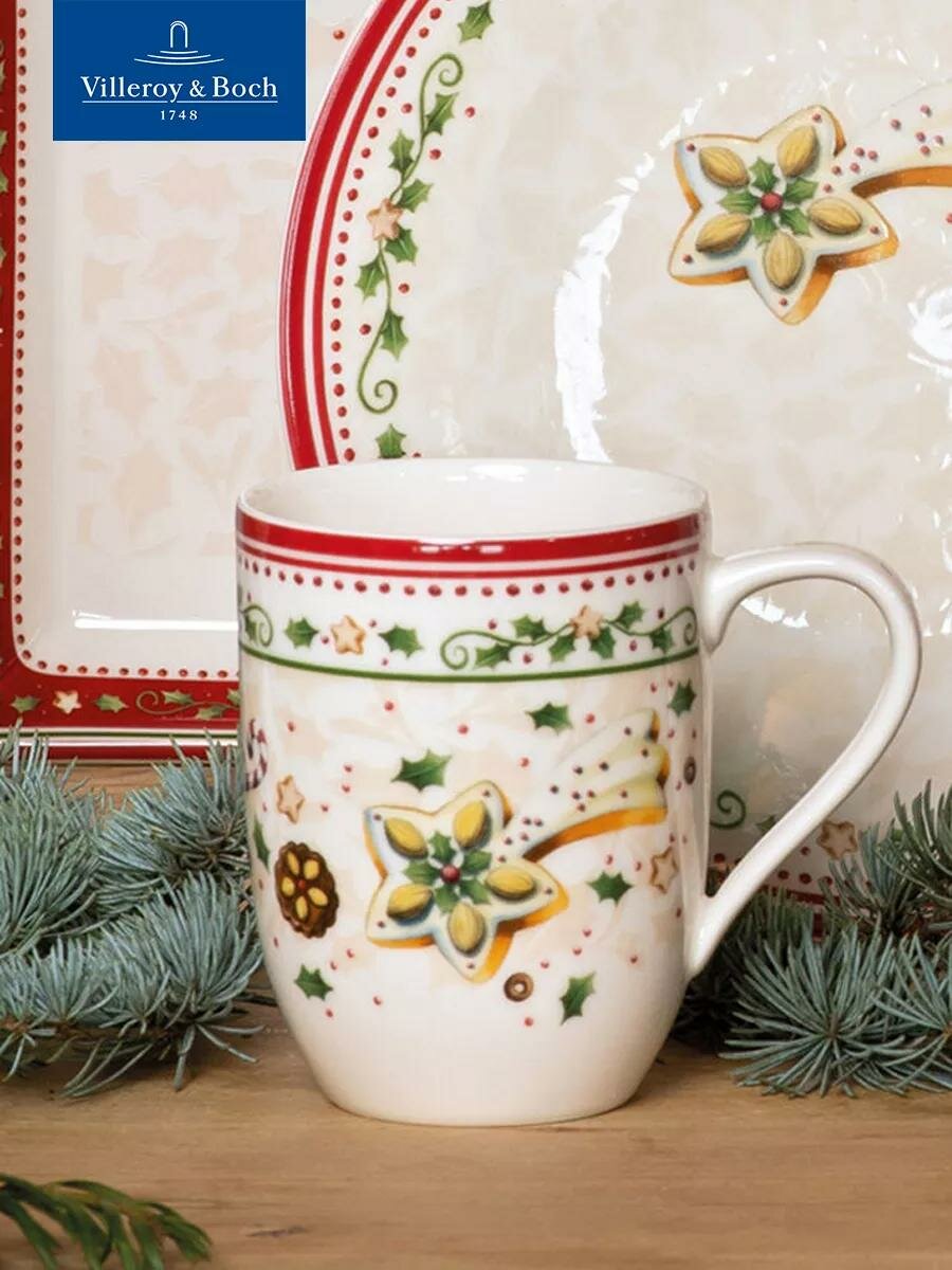 Кружка новогодняя 340 мл, Winter Bakery Delight, Villeroy & Boch, Премиум-Фарфор