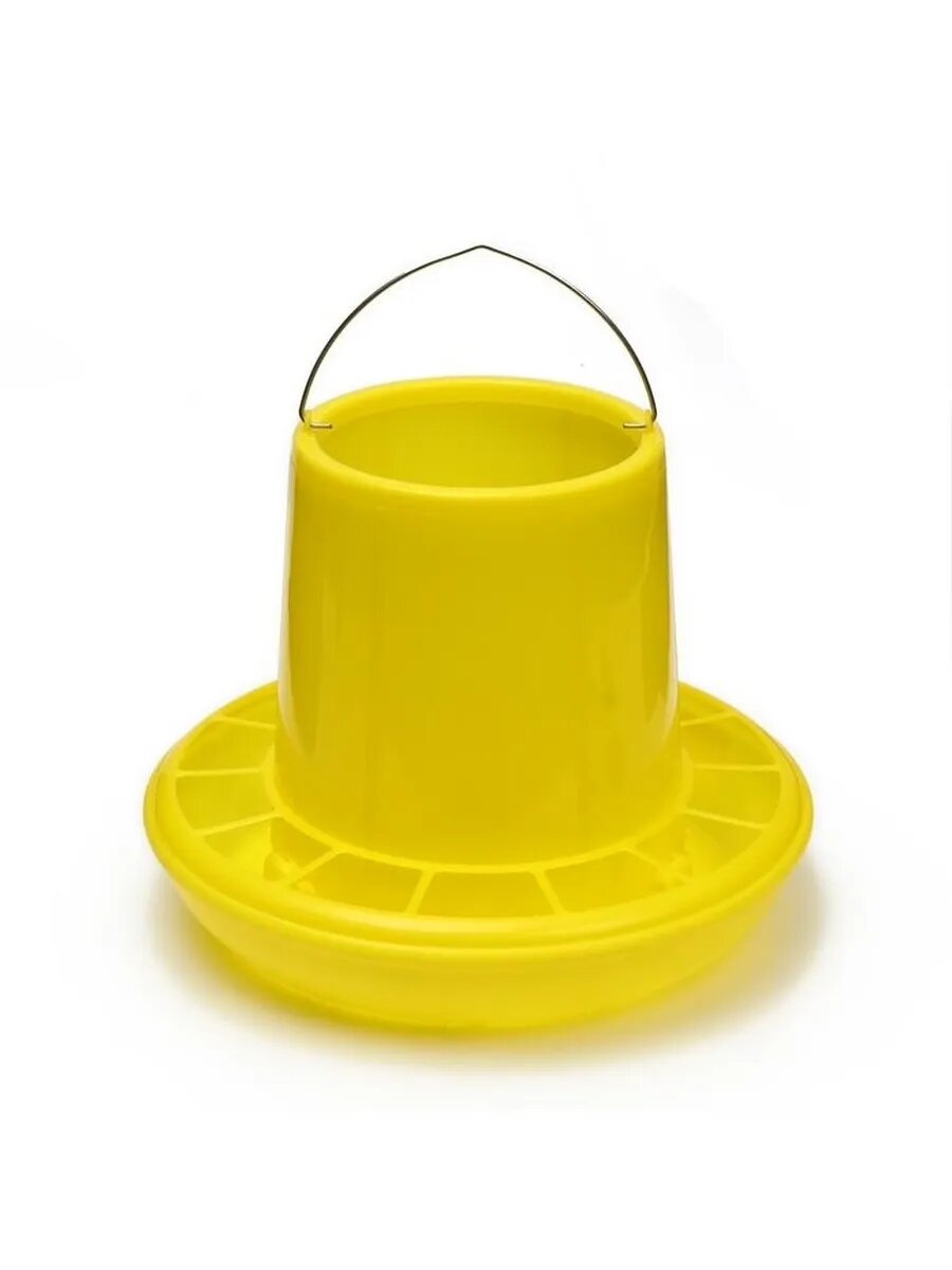 Кормушка бункерная для домашней птицы на 10 кг, пластик, Gre