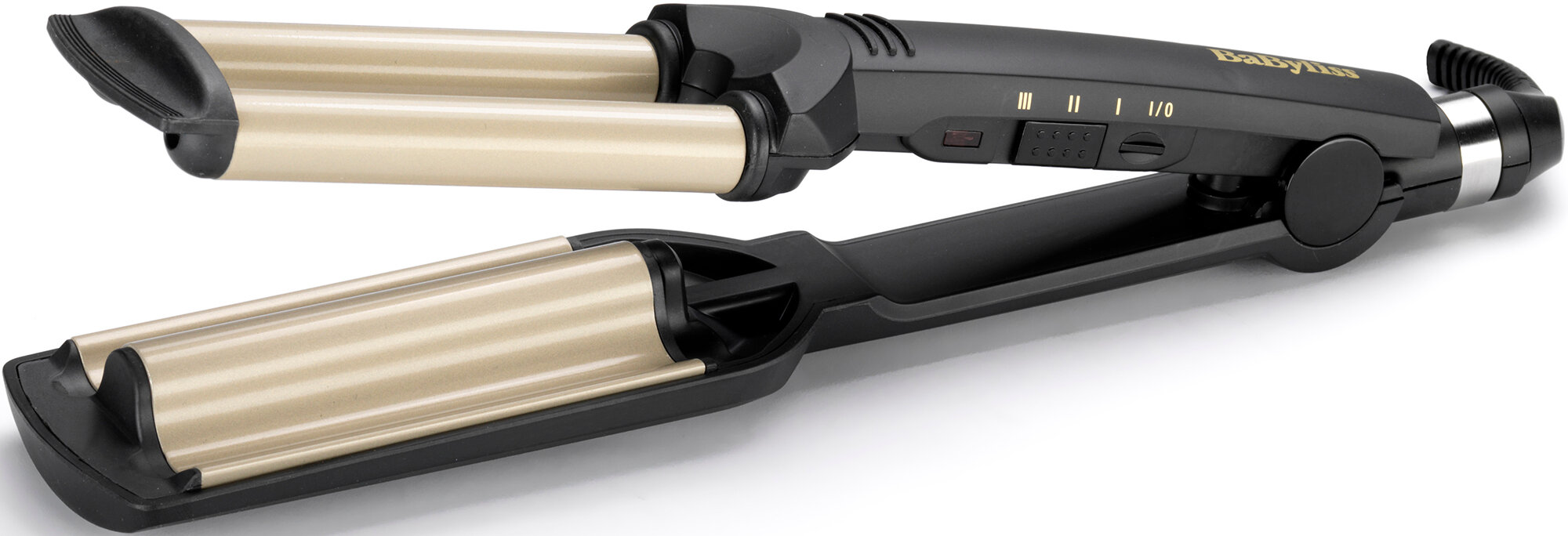 Плойка Babyliss Easy Waves C260E, титановое покрытие, мощность 40 Вт, 3 режима нагрева