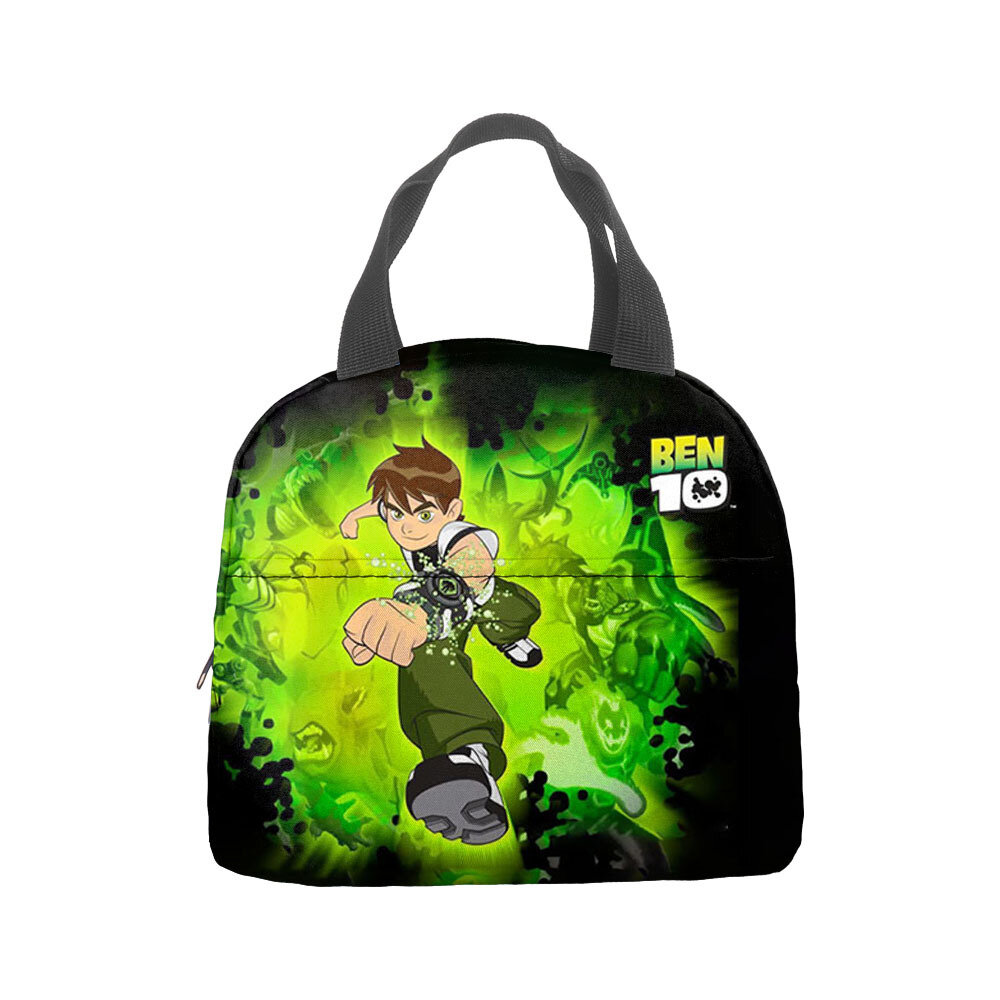 Сумка для обеда Young Hacker Earth Defender BEN10 Изолированная сумка Ланч-бокс Изолированная сумка Сумка для пикника на открытом воздухе