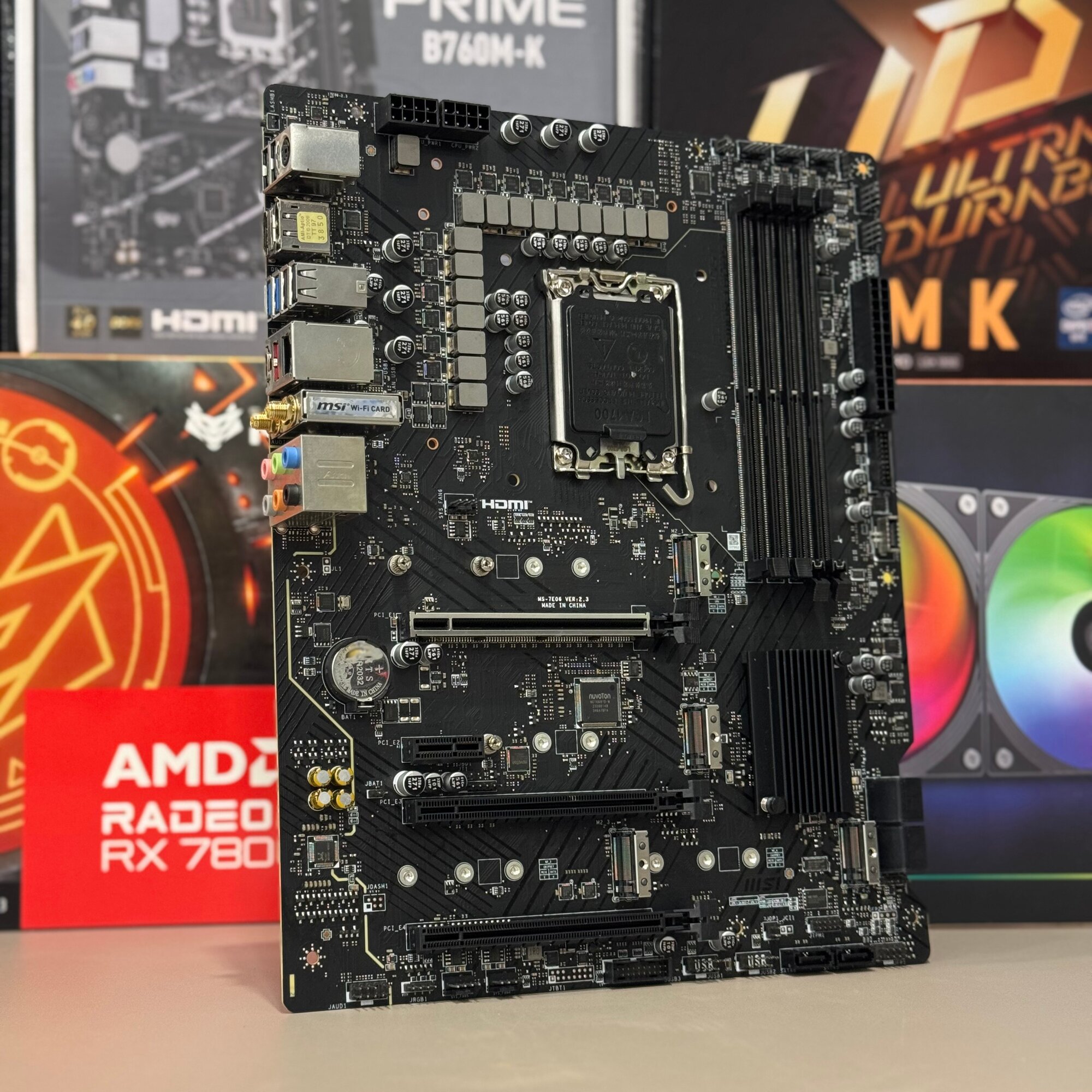 Материнская плата LGA1700 MSI PRO Z790-A WIFI