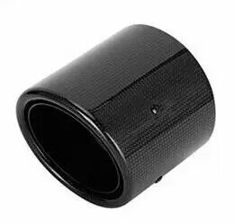 Автомобильная выхлопная система из углеродного волокна, глушитель, наконечник трубы, черные глушители из нержавеющей стали, украшения для Suzuki Swift 2018 2019 2020, C, OEM