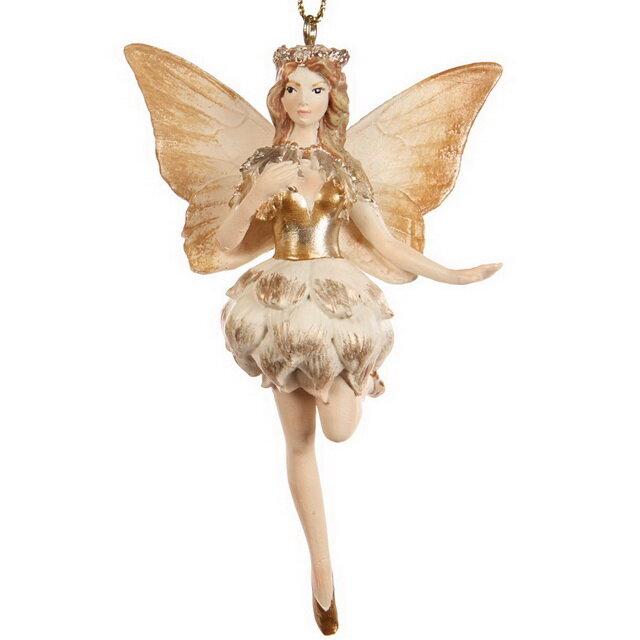 Елочная игрушка Фея Айбиге - Кремовая Рапсодия 11 см, подвеска, Goodwill, D46001-2