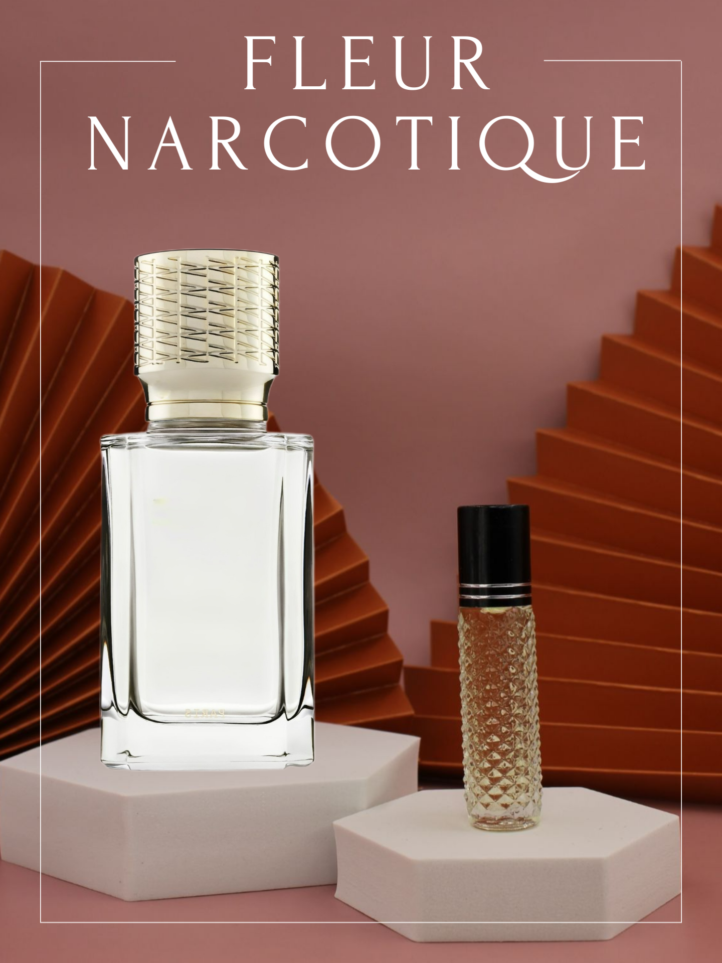 Духи масляные Fleur Narcotique; Timeless Perfume; Флер Наркотик роликовый флакон 8 мл