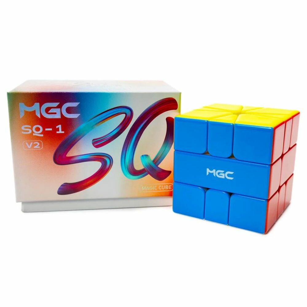 Головоломка скваер магнитный YJ MGC Square-1 v2 M UV, глянцевый