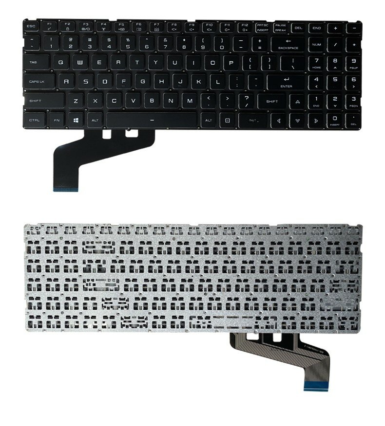 Клавиатура "Юньси" Z2, совершенно новая, без подсветки, горизонтальный кабель