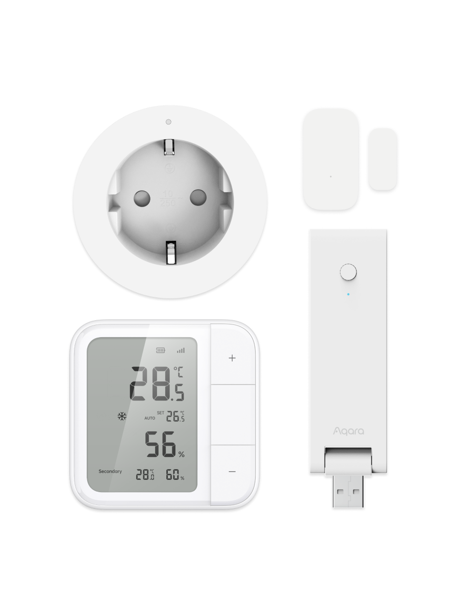 Комплект умного дома Aqara "Умный дом в подарок" SSHPK4, Zigbee 3.0