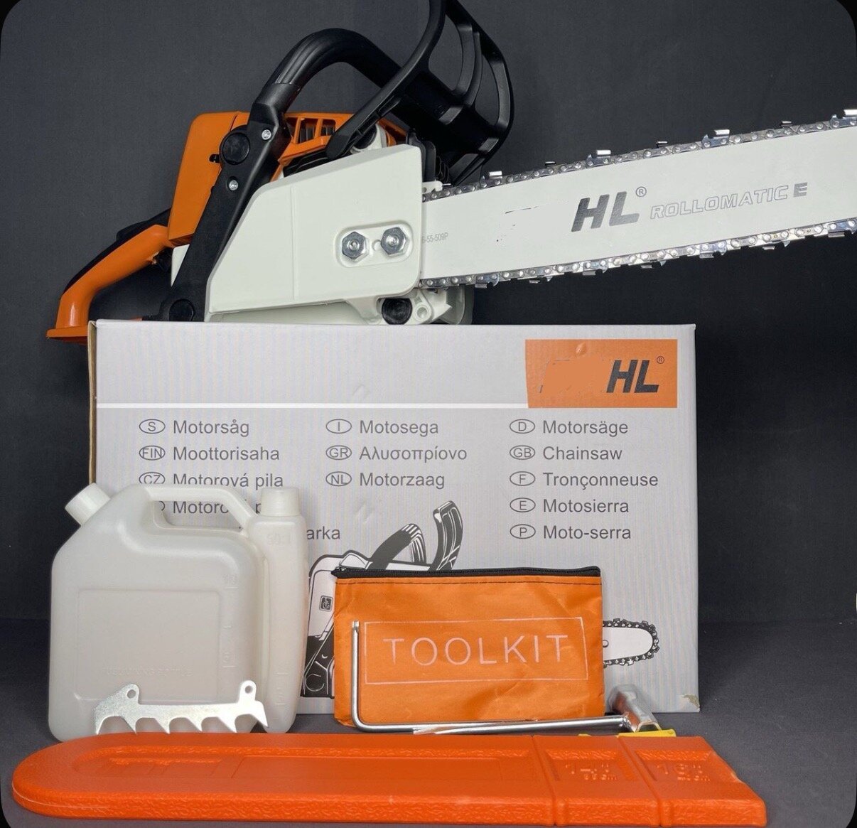 Бензопила бензиновая цепная пила MS 250, 45.4 см3, шина 40 см, шаг цепи 3/8