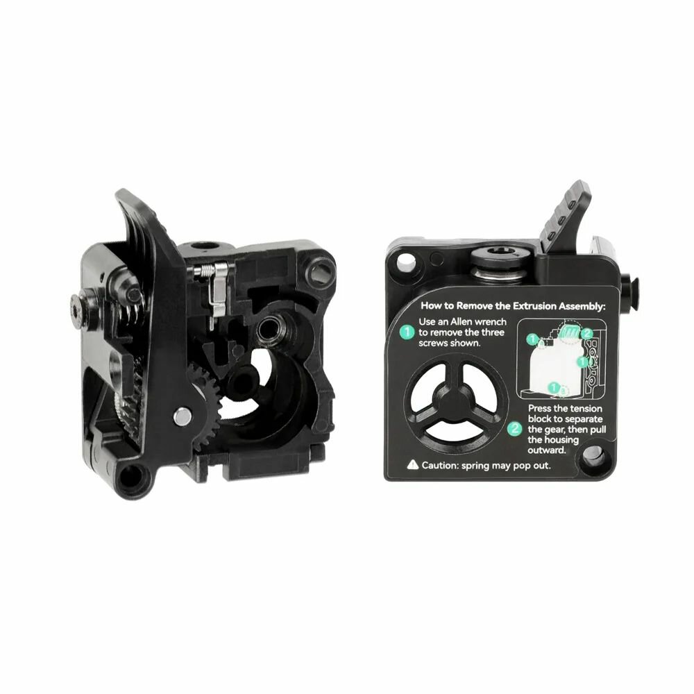 Опора передней крышки экструдера K2/K2 Pro/K2 Plus для филамента 1,75 мм, обеспечивающая плавную и точную подачу филамента. Детали для 3D-принтера.