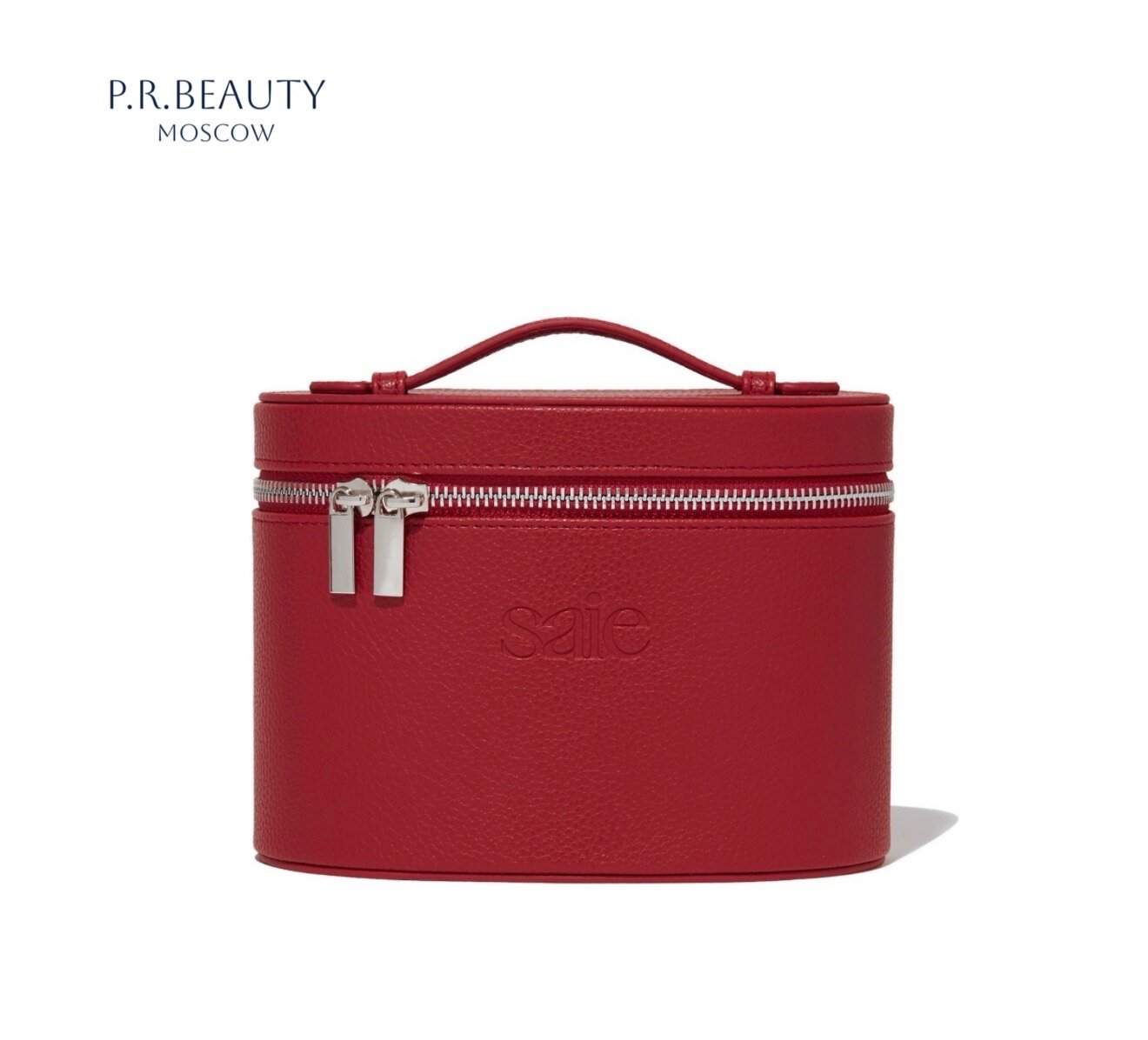 Saie Косметичка THE MINI VANITY CASE MINI TRAIN CASE RED