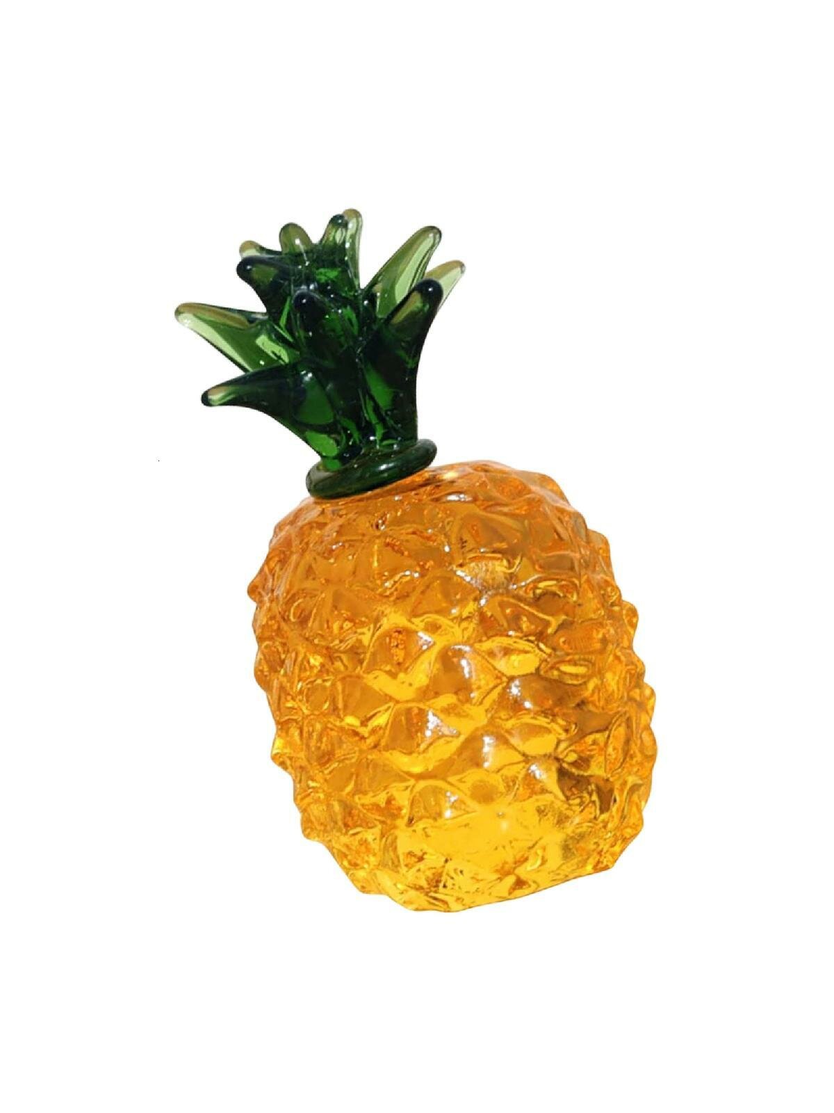 Декоративное пресс-папье Искусственная стеклянная фруктовая скульптура настольное украшение