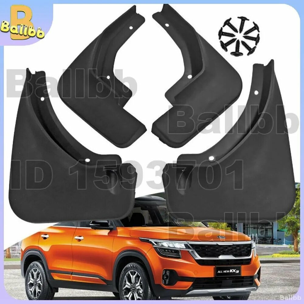 Ballbb Крыло для автомобиля, арт. Автомобильные брызговики Для Kia SELTOS, I, 2019 - 2022. передние и задние брызговики