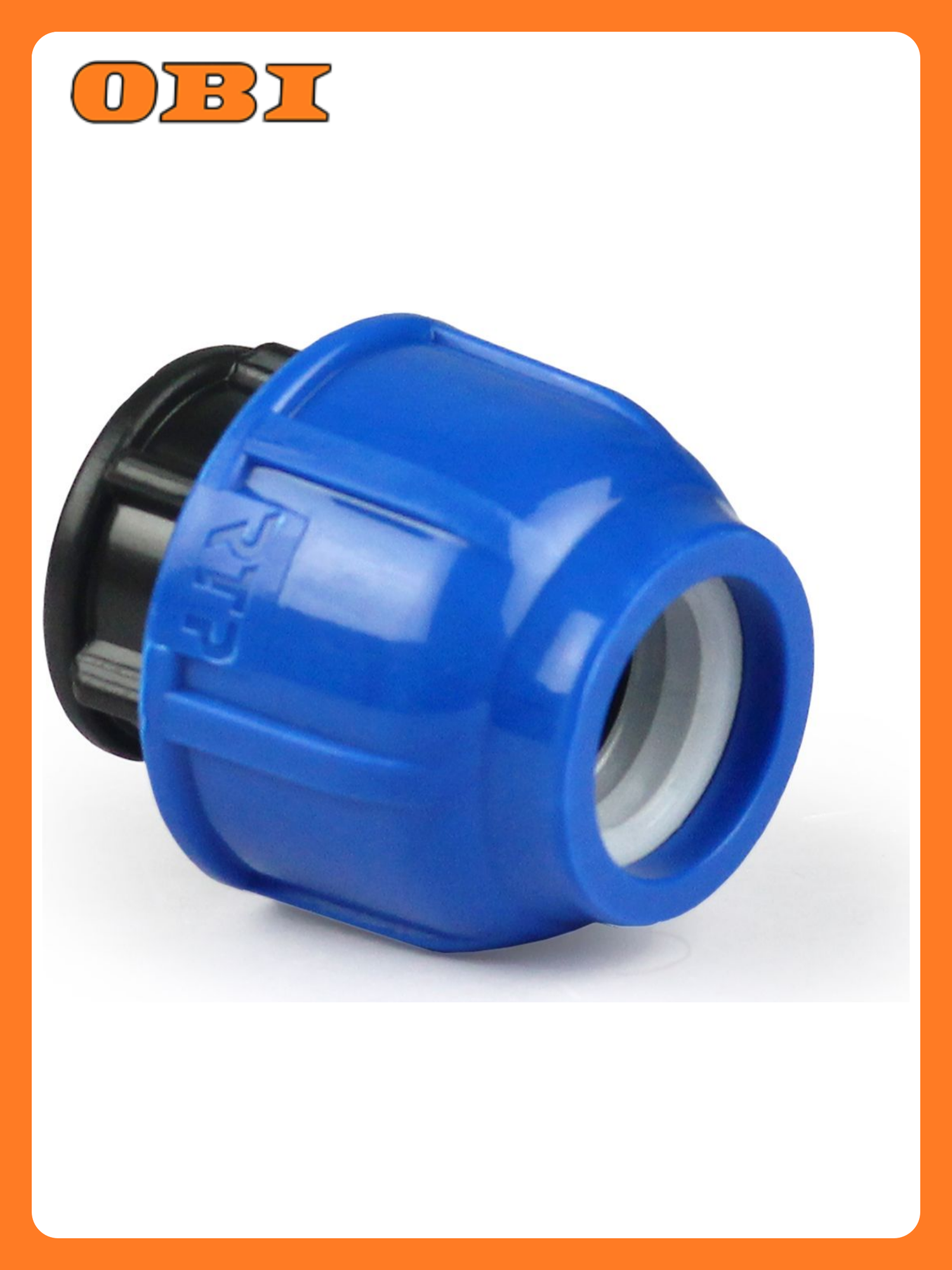 Заглушка компрессионная, полипропилен 25, для полиэтиленовых труб, RTP