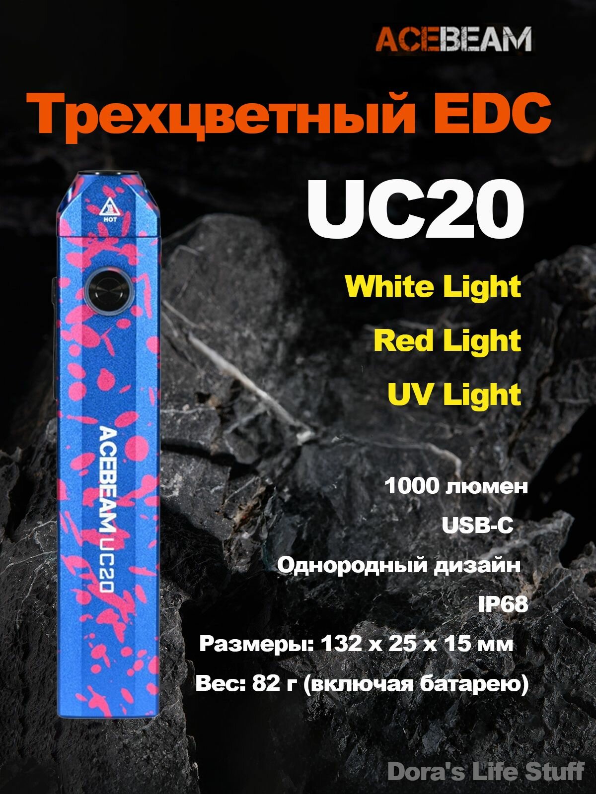 Acebeam Фонарь-прожектор