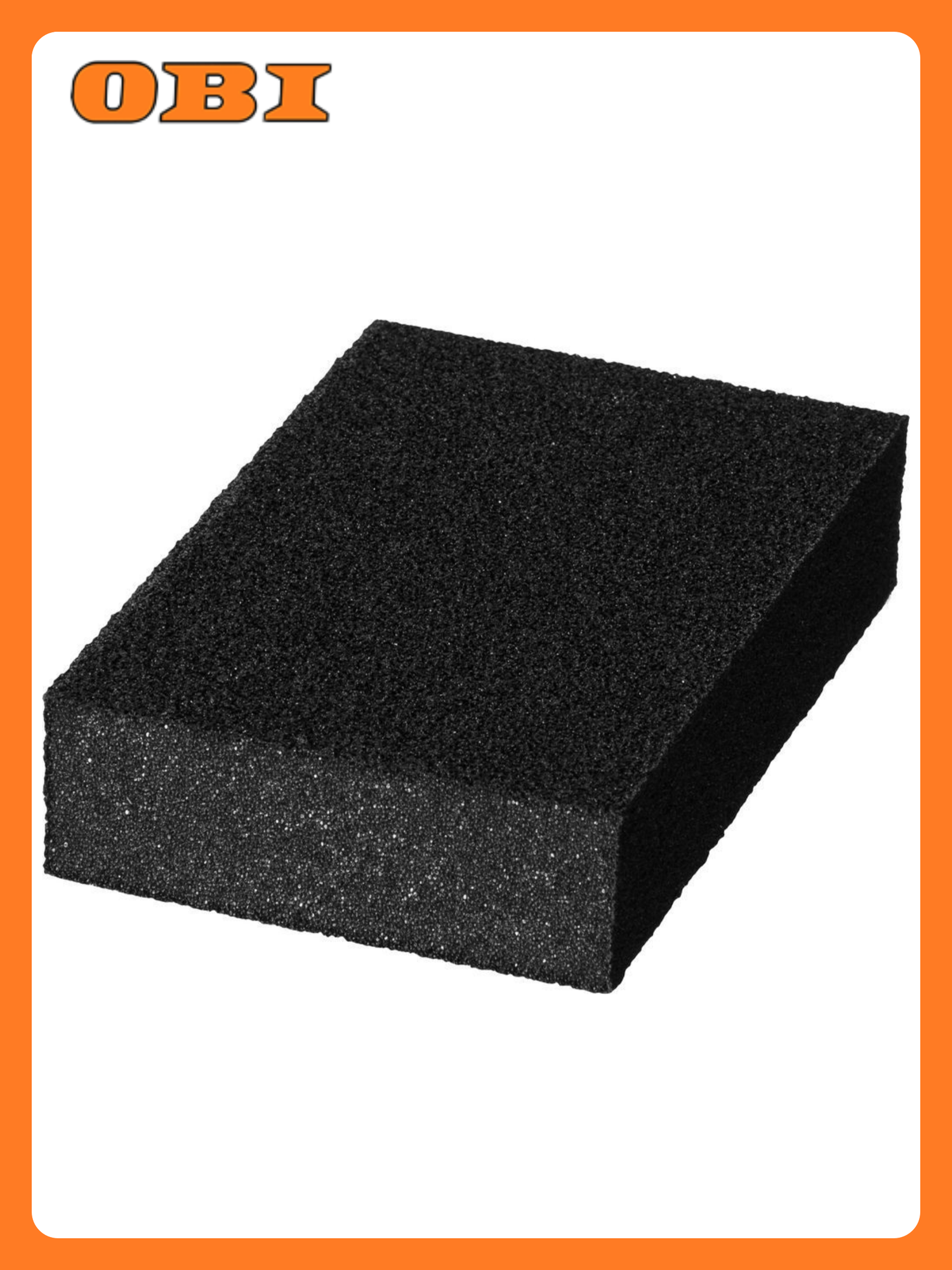 Губка шлифовальная STAYER Р180, 100x68x26мм, водостойкая, полузакрытая насыпка