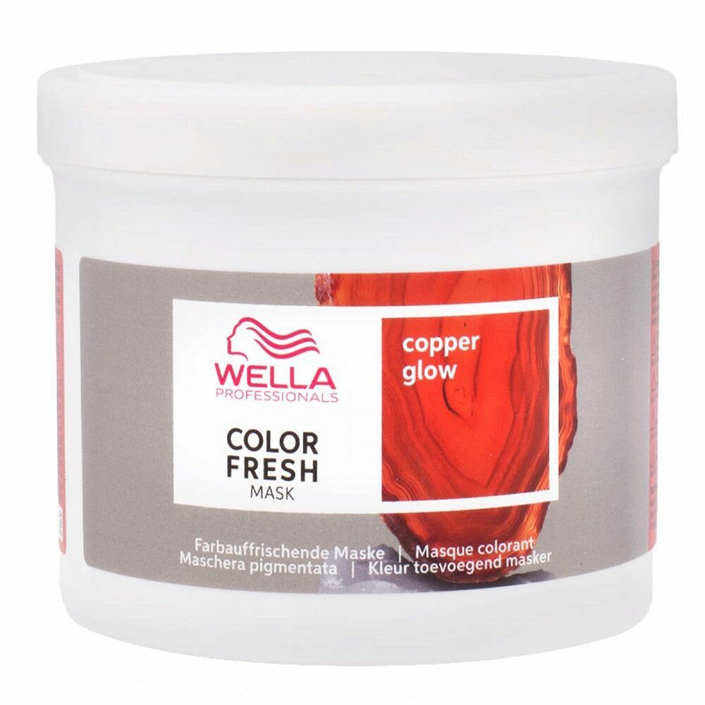 Wella Professionals Оттеночная маска COLOR FRESH Медное сияние, 500 мл.