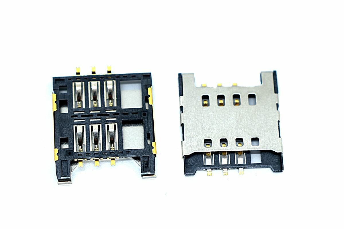 Коннектор SIM-карты (сим), mmc коннектор (S156)