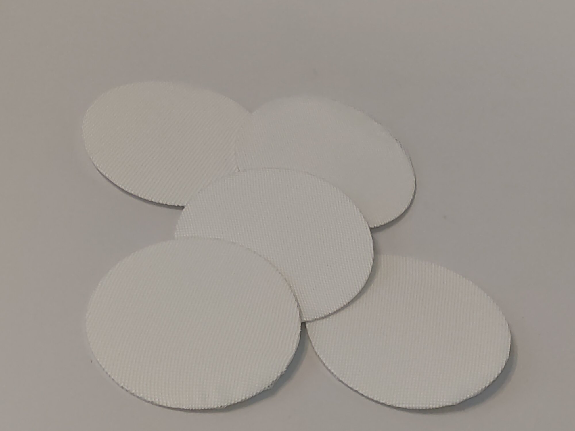 Сеточка для пучка волос, стрейч, набор 5 штук, белые