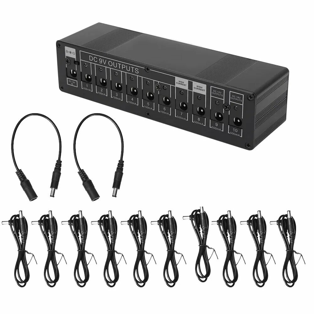 Блок питания для гитарной педали эффектов Европейские правила Европейские правила