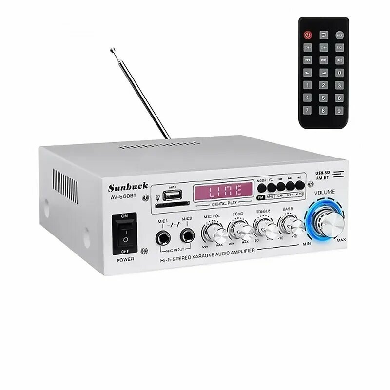 Усилитель звука AV-660BT
