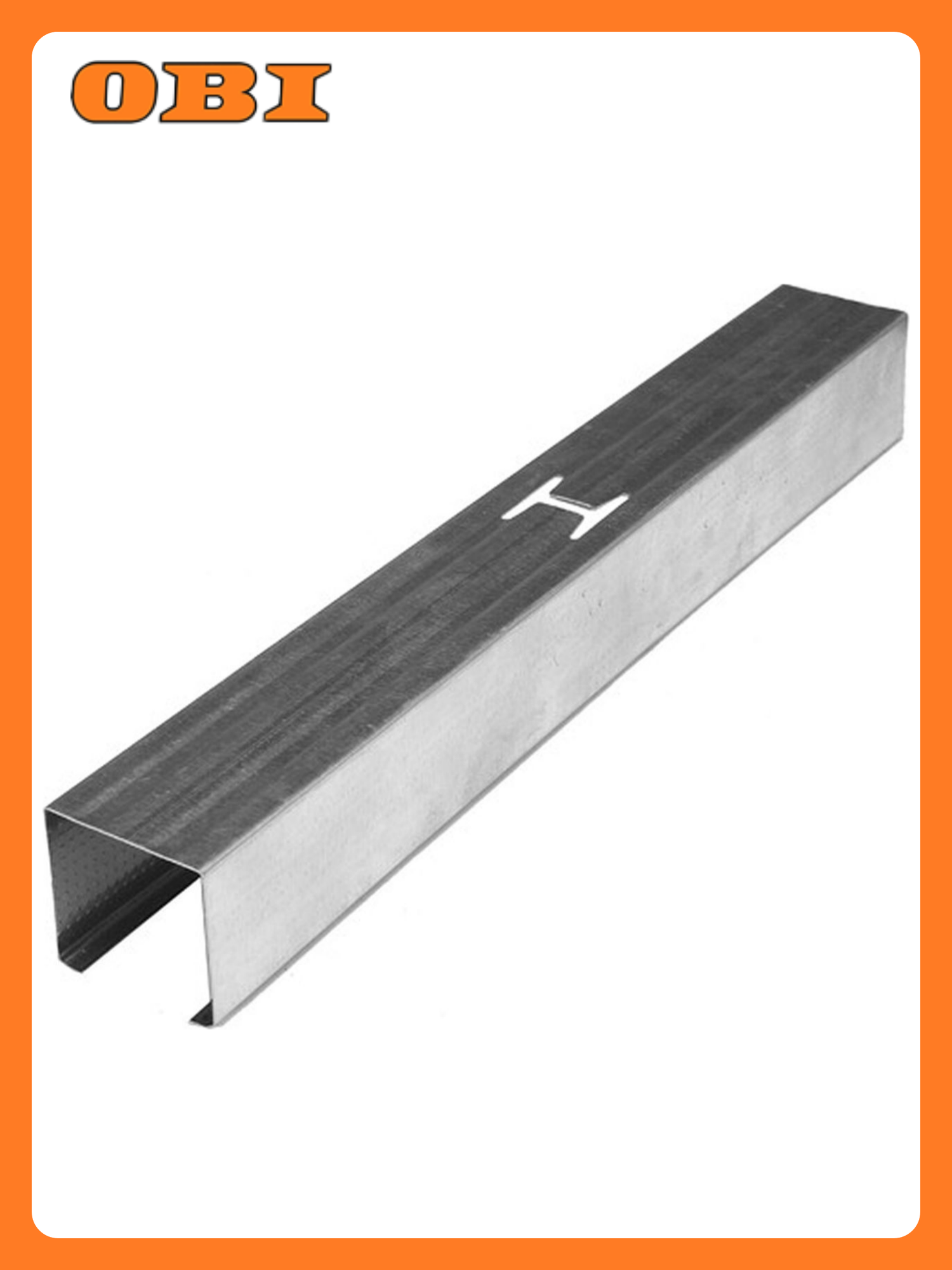 Профиль стоечный из оцинкованной стали Таврос 3000x50x0,4 мм