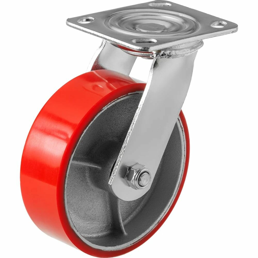 Большегрузное полиуретановое поворотное колесо А5 SCP 63 1000103