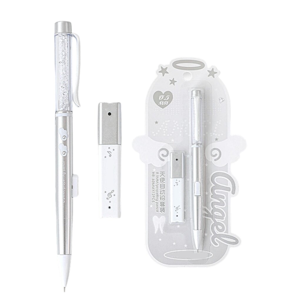 Механический Карандаш 0,5 мм С Коробочкой для Заправки Пластиковый Автоматический Карандаш Для Письма