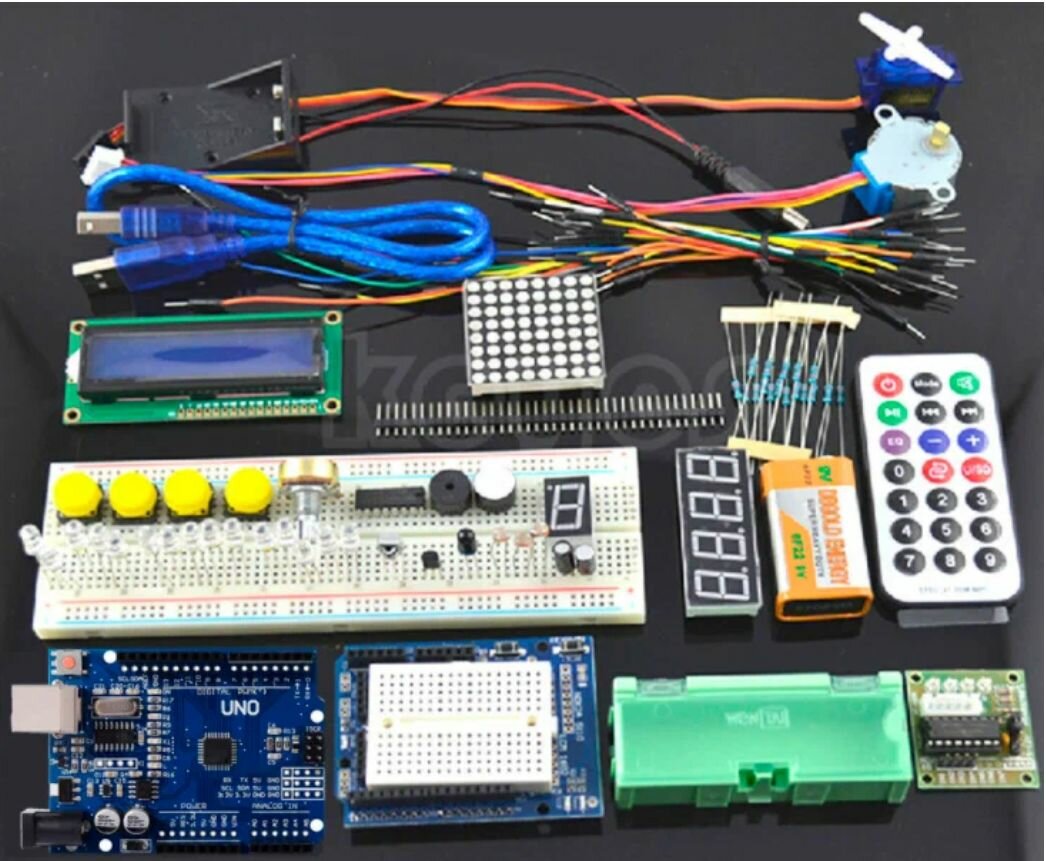 Программируемый контроллер MyPads набор для начинающих Arduino UNO R3 Starter Kit "Kit №2"
