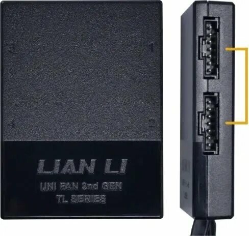 Lian Li UNI HUB TL Вентилятор FAN Контроллер Чёрный(UNI FAN TL Series Controler)