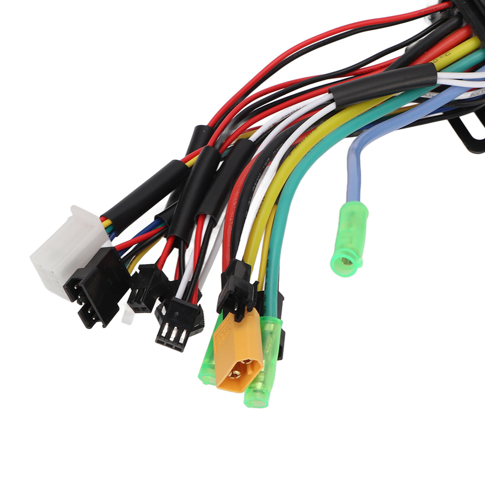 Комплект контроллера двигателя электрического велосипеда 26A DC 24 В 36 В 48 В с ЖК-дисплеем, бесщеточный контроллер для рассеивания тепла для велосипеда