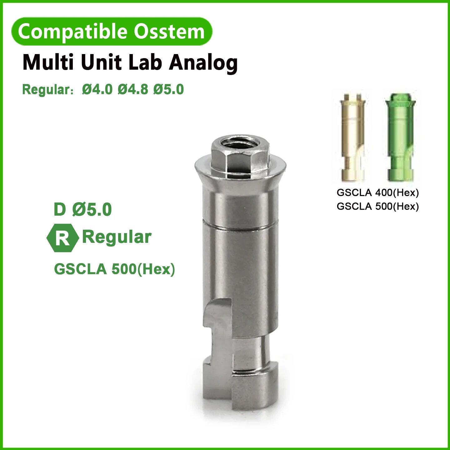 Osstem Multi Unit Analog & Esthetic-low Lab Analog GSCLA 500