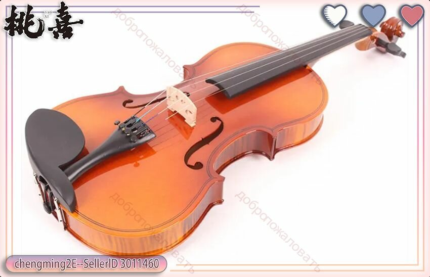 Скрипка 4/4 в футляре со смычком, Mirra VB-290-4/4Волшебный магазин