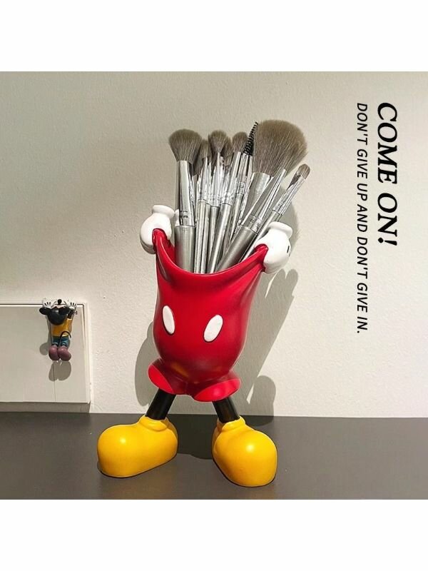 Микки, тубус для хранения кисточек для макияжа, держатель для ручки