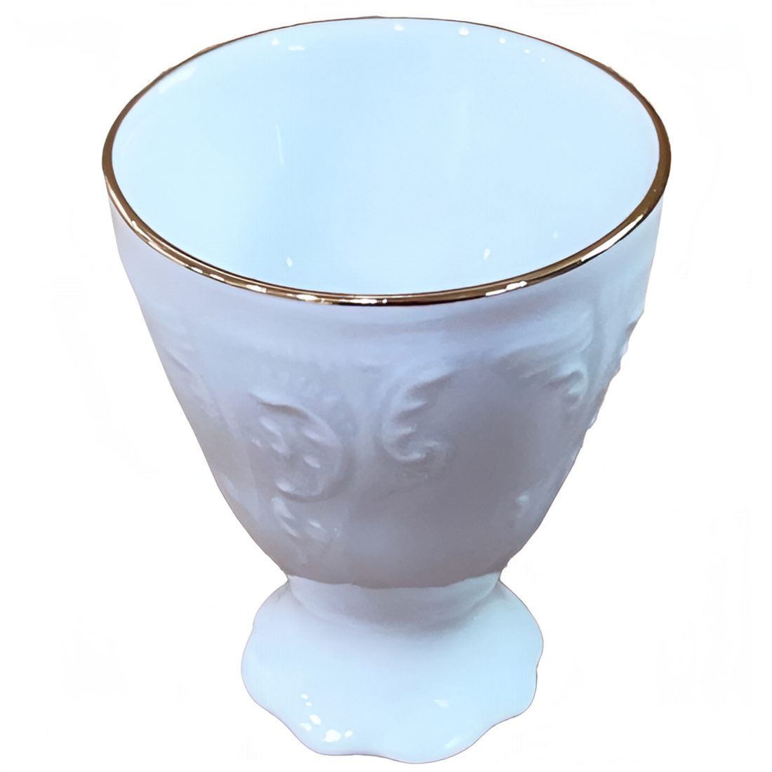 Подставка под яйцо на ножке; "Bernadotte", декор "Отводка золото", Thun/ БТФ1569