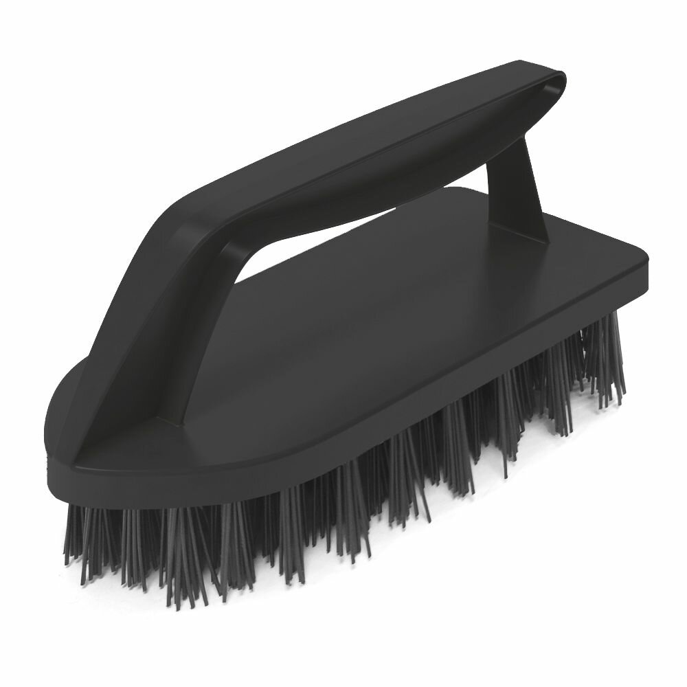 Щетка HOMVER утюжок, Etna Black, для сильных загрязнений, длина 135 мм, черная 221237230/01