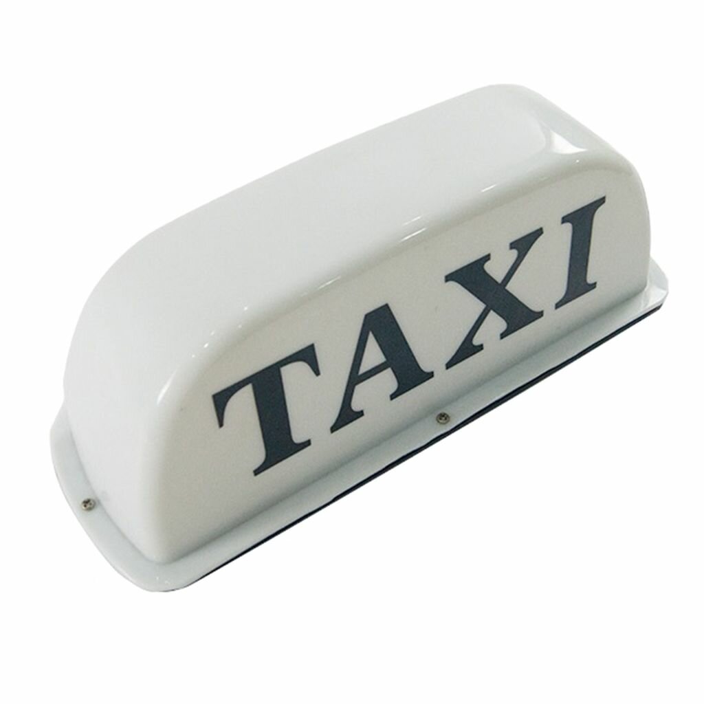 Магнитный фонарь на крышу такси 12 В, водонепроницаемый для быстрой установки-белый