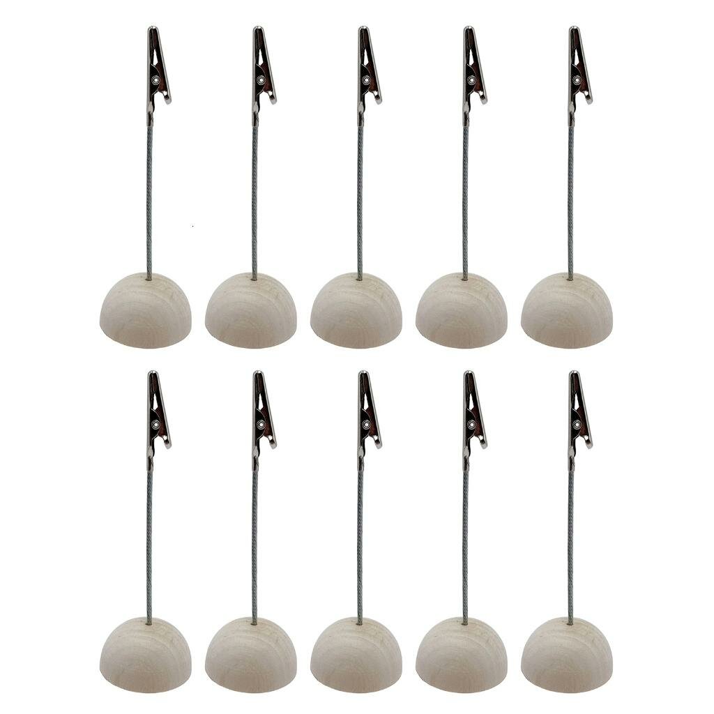 10 шт подставок для настольных номеров, подставок для карточек с зажимами, подставок для фотографий, держателей фотографий для вручения поздравительных открыток