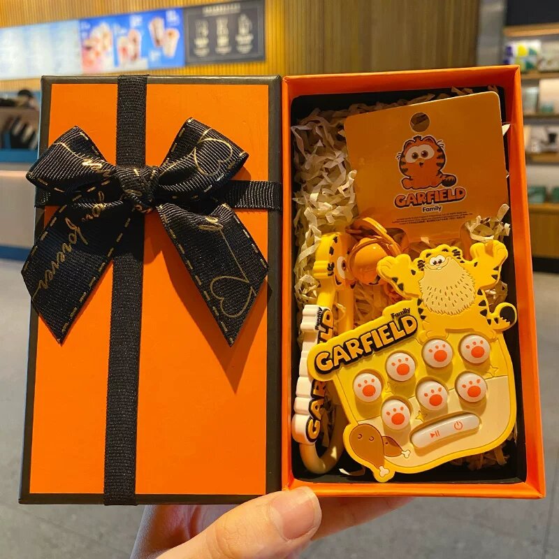 Новый оригинальный брелок-игрушка «Гарфилд: Молоток-убийца» 2024 года для женщин, изысканный кулон для рюкзака, милый