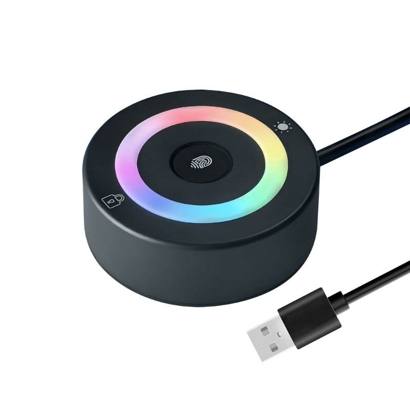 Сканер отпечатков пальцев Windowslogin с USB-ключом FIDO2 и подсветкой, Не загружается