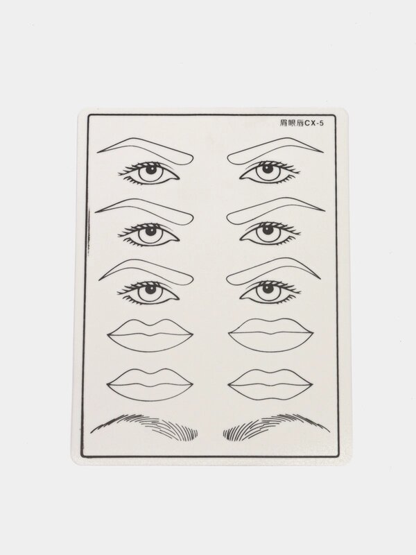 Кожа для практики татуажа бровей и губ CX-5