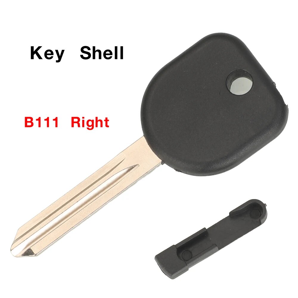 Jingyuqin транспондер зажигания необрезанный ключ B111 правый лезвие круг плюс чип паз пустой корпус для Chevrolet Epica Cruze v