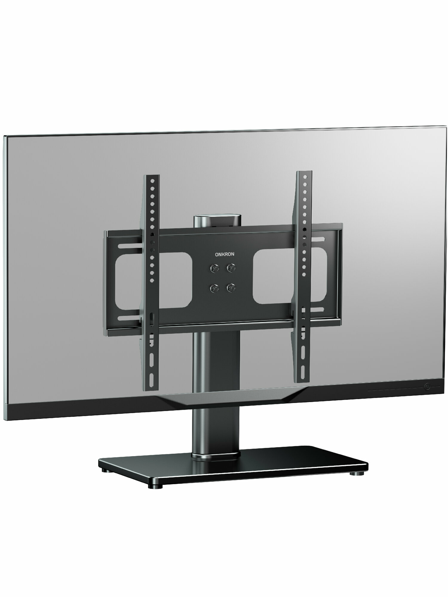 Подставка для телевизора настольная 26"-55" ONKRON PT1, регулировка высоты, до 30 кг, черный