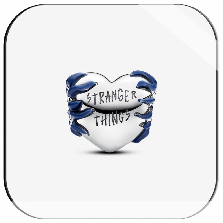 Подвеска в виде сердца из сериала Очень странные дела , светящаяся в темноте