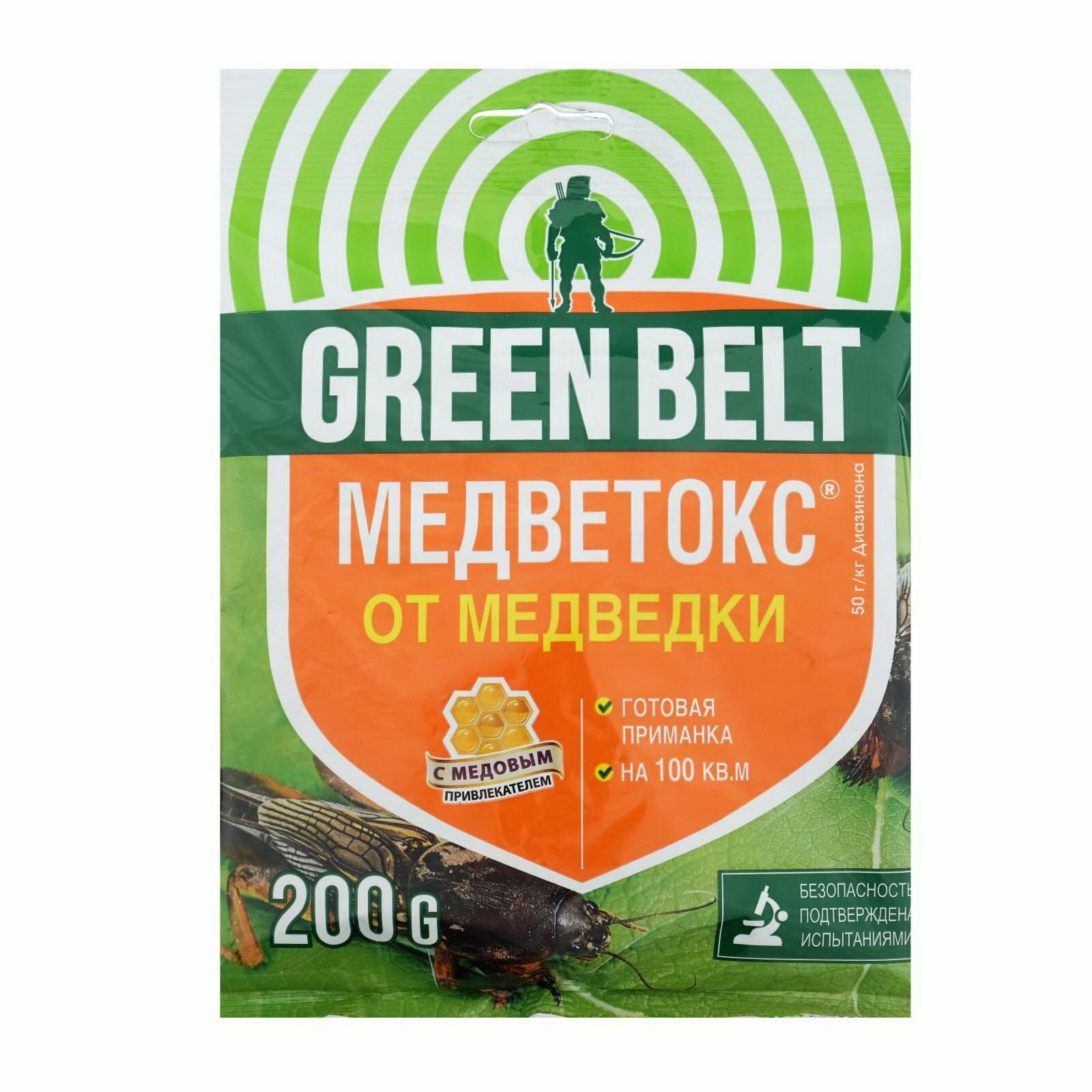 Средство Медветокс от медведки, 200 г, область применения: от всех насекомых, 2 шт.