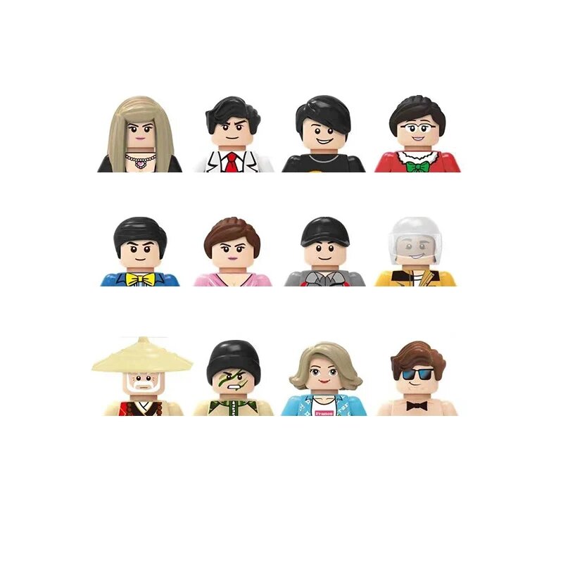 Детский 3D набор фигурок LEGO 12pcs