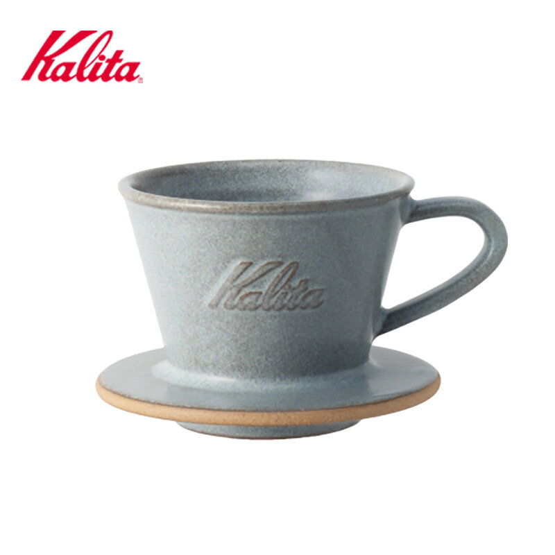 Оригинальный японский фильтр для кофе KALITA, корзинного типа, керамический, 185MI, Mino Ware, 3-отверстный фильтр для кофе
