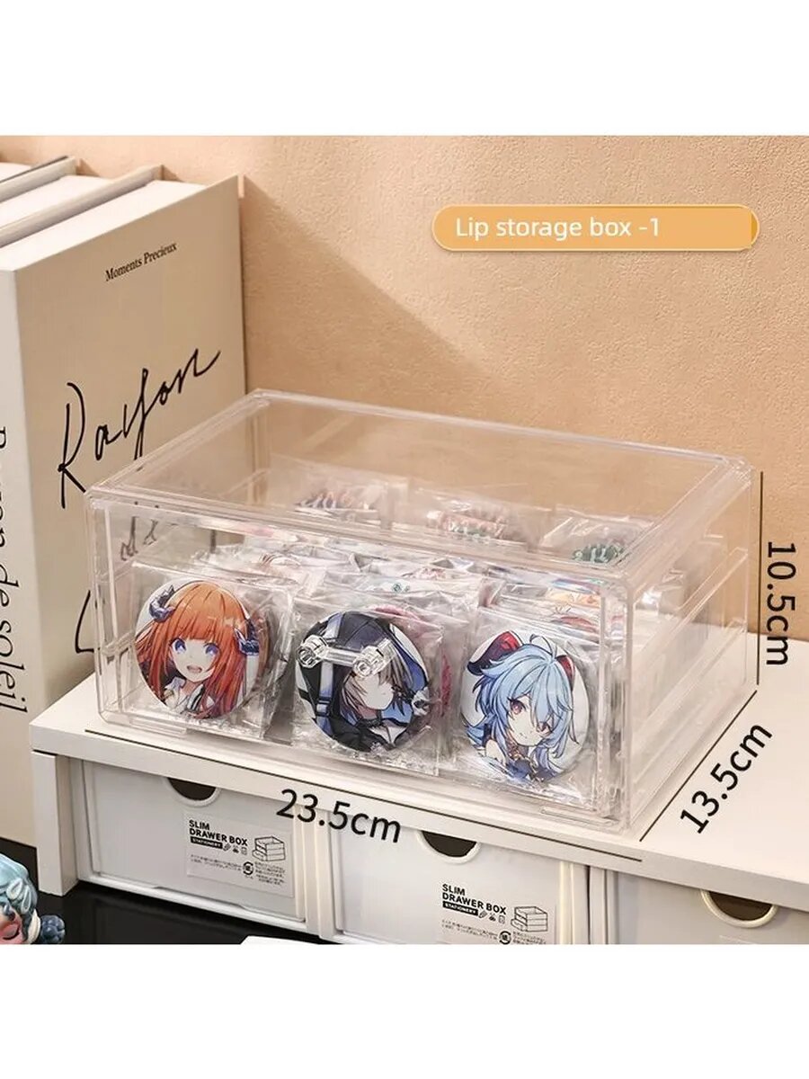 Акриловый влагозащитный бокс с 1 выдвижным ящиком