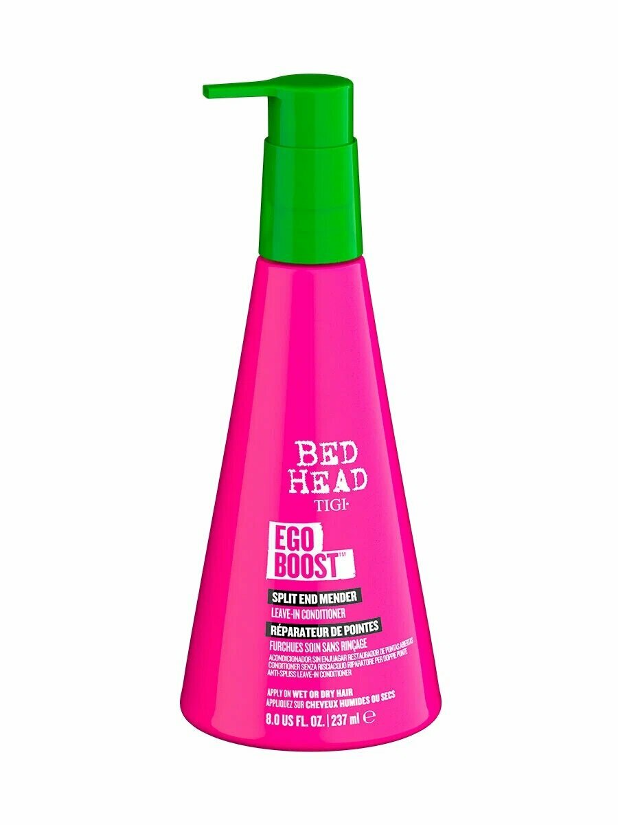 TIGI крем-кондиционер Ego Boost Leave-In для защиты волос от повреждений и сечения, 237 мл