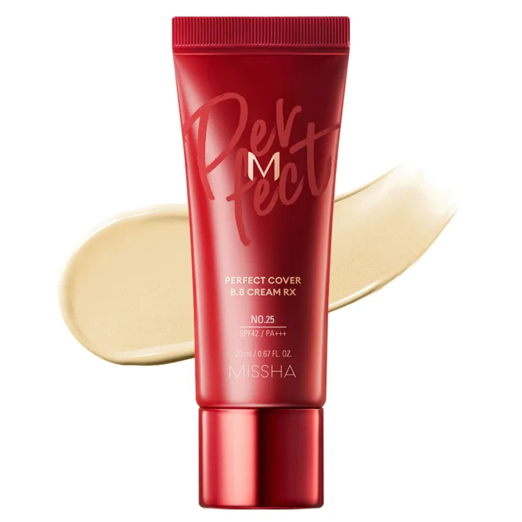 MISSHA М Perfect Cover BB Cream RХ Тональный BB крем "Естественное покрытие" SPF42/PA тон 21 20 мл
