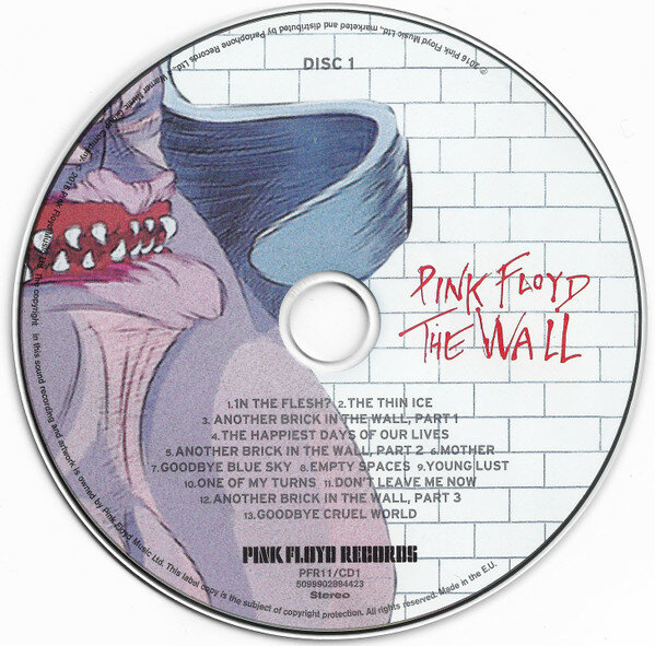 Компакт-диск Pink Floyd - The Wall (Remastered) (2 CD) — фото 1